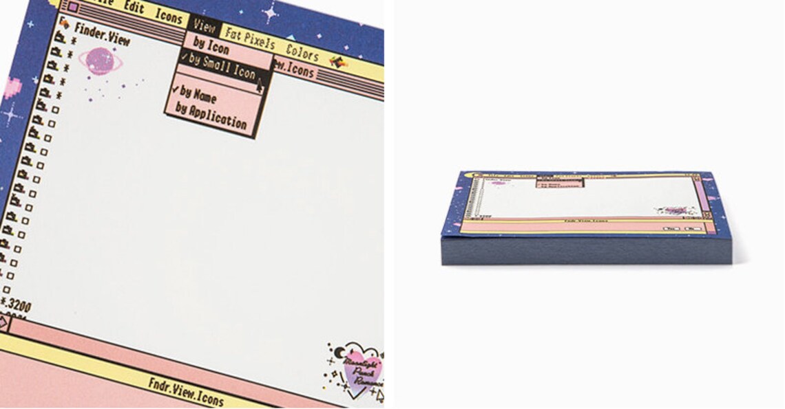 Starry Night Notepad / Blue Notepads / Memo Pad / Stationery / - Etsy UK