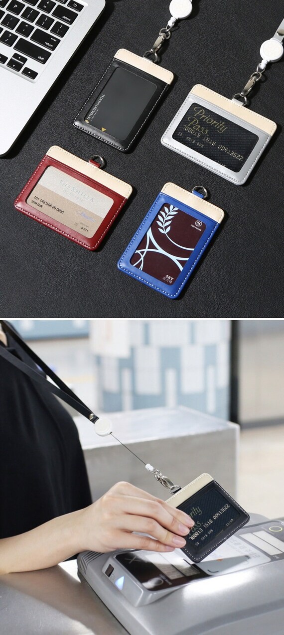 ID Badge Holder 10types / ID Card Holder / Transportation - Etsy