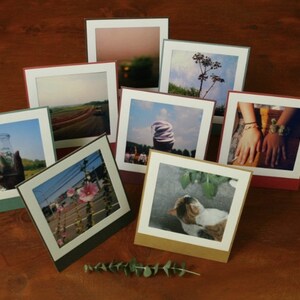10pcs INSTAFRAME color / 4x4 Standing Photo Frames / Instax - Etsy