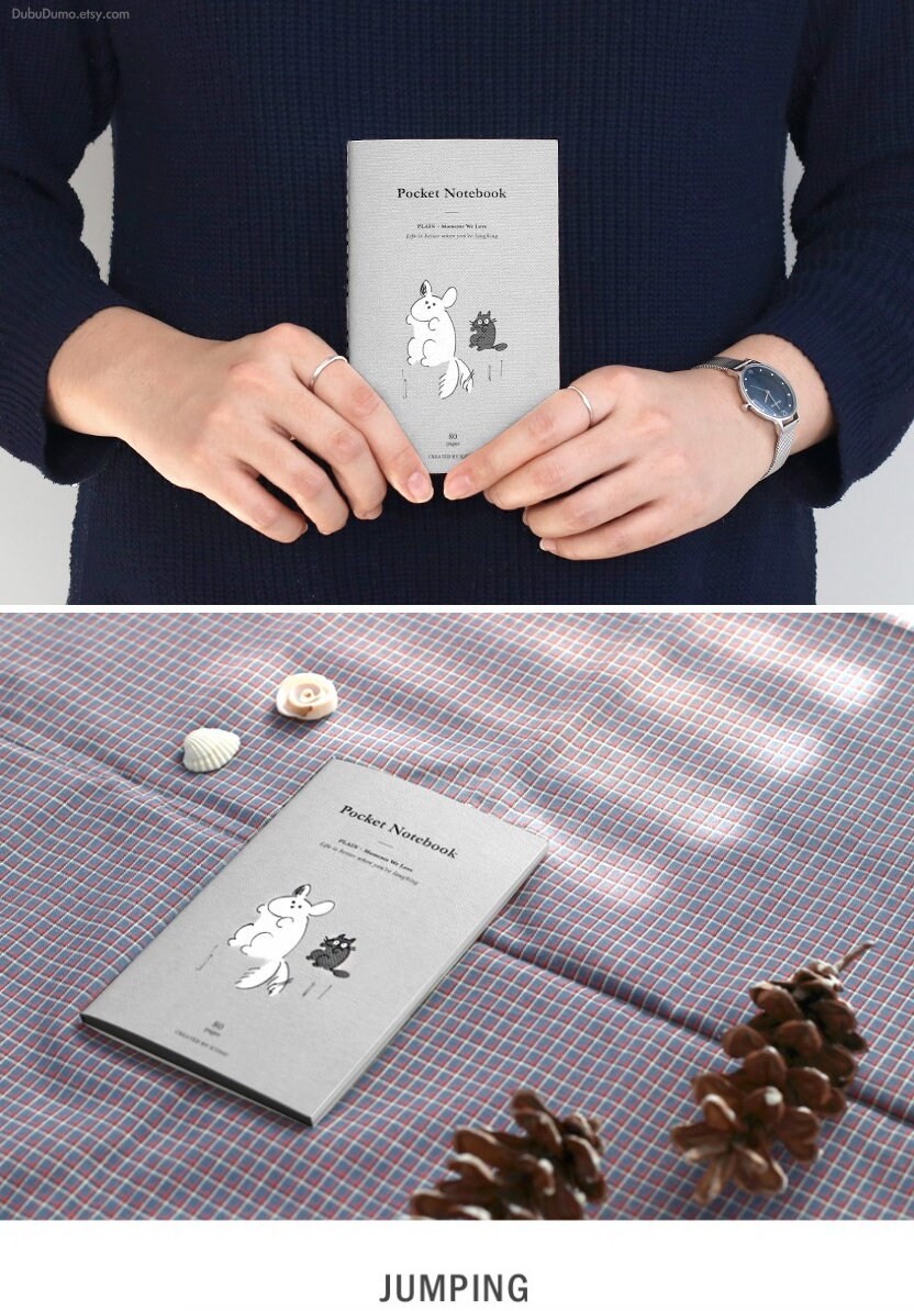 Mini Blank Notebook / Travel Notebook / Journal Notebook / | Etsy