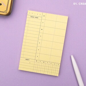 Weekly Plan Notepads / Colorful Notepad / Personalized Notepad - Etsy