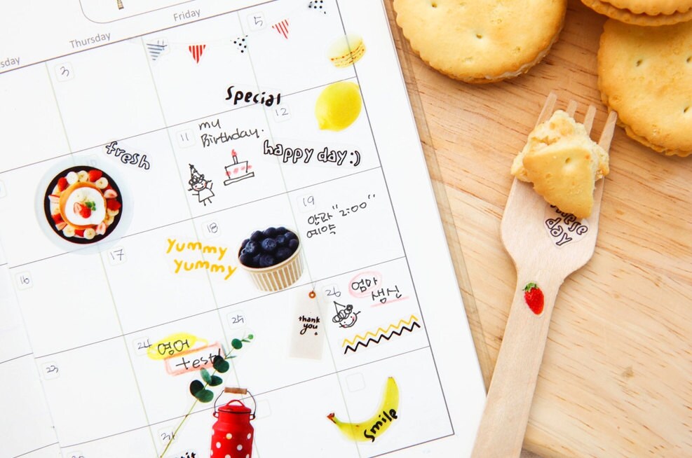 Planner Stickers seize the Day / Stationery / Diary Stickers | Etsy