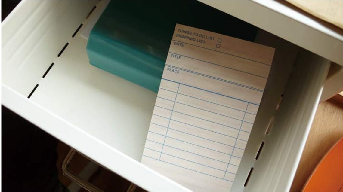 Checklist Notepad blue / to Do List / Shopping List / - Etsy