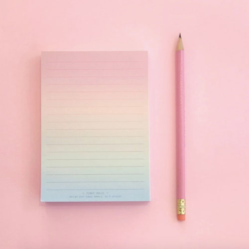 Colorful Notepad / Room Notepads / Memo Pad / Stationery / - Etsy