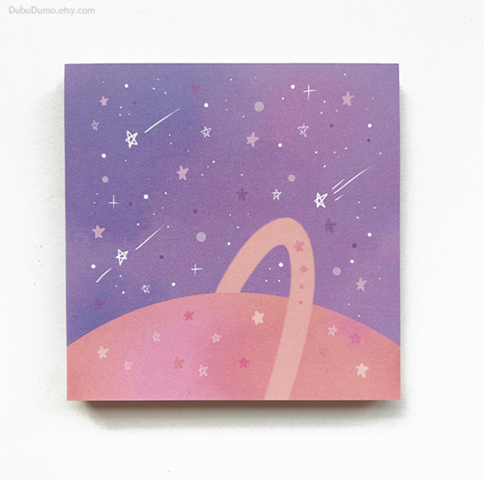 PLANET Notepads / Colorful Universe Notepad / Writing Paper | Etsy