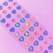 HEART Alphabet Aurora Sticker / Hologram Planner Stickers ...