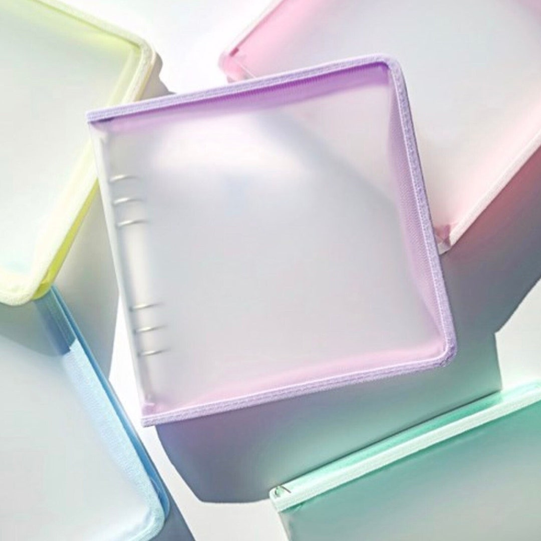 A5 WIDE 6ring Zipper Binder / 6 Ring Binder / A5 Square Binder ...