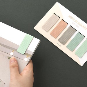Magnetic Bookmarks grid Sunset / Grid Planner Bookmark / Journal ...