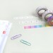 Monthly Index Washi Tape / Masking Tape / Index Sticker / Scrapbooking ...