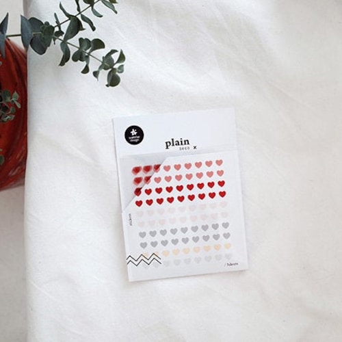 Planner Heart Stickers 6types / Heart Sticker / Diary - Etsy