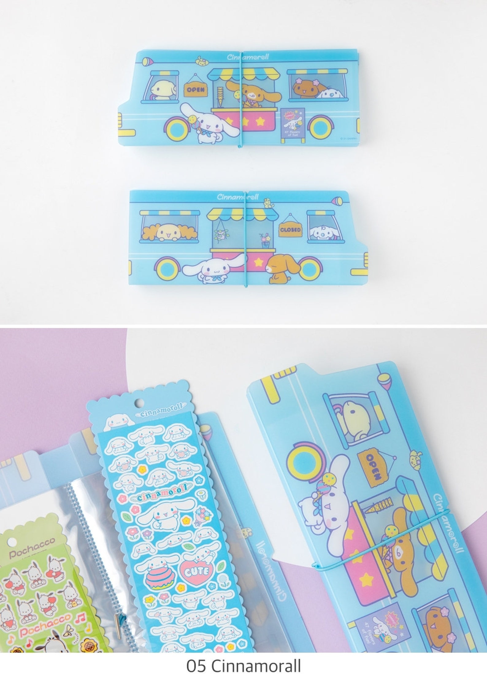 Deco Stickers File 2colors / Sticker Book / Sticker Storage | Etsy