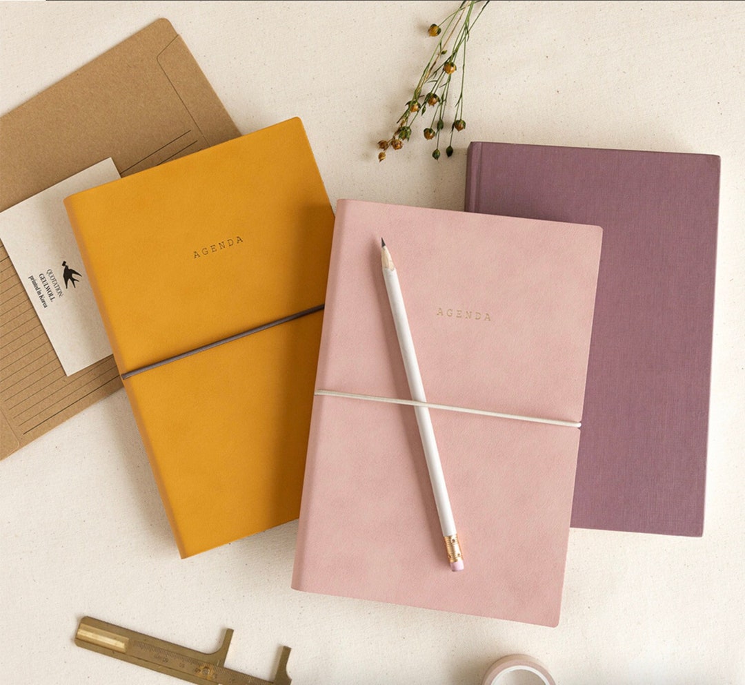 Grid Notebook 6colors / Squared Notebook, Scrapbook, Scrapbooking ...