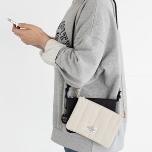 Comfy Pouch Bag 4colors / Small Tote Bag / Crossbody Bag / Women Bag ...