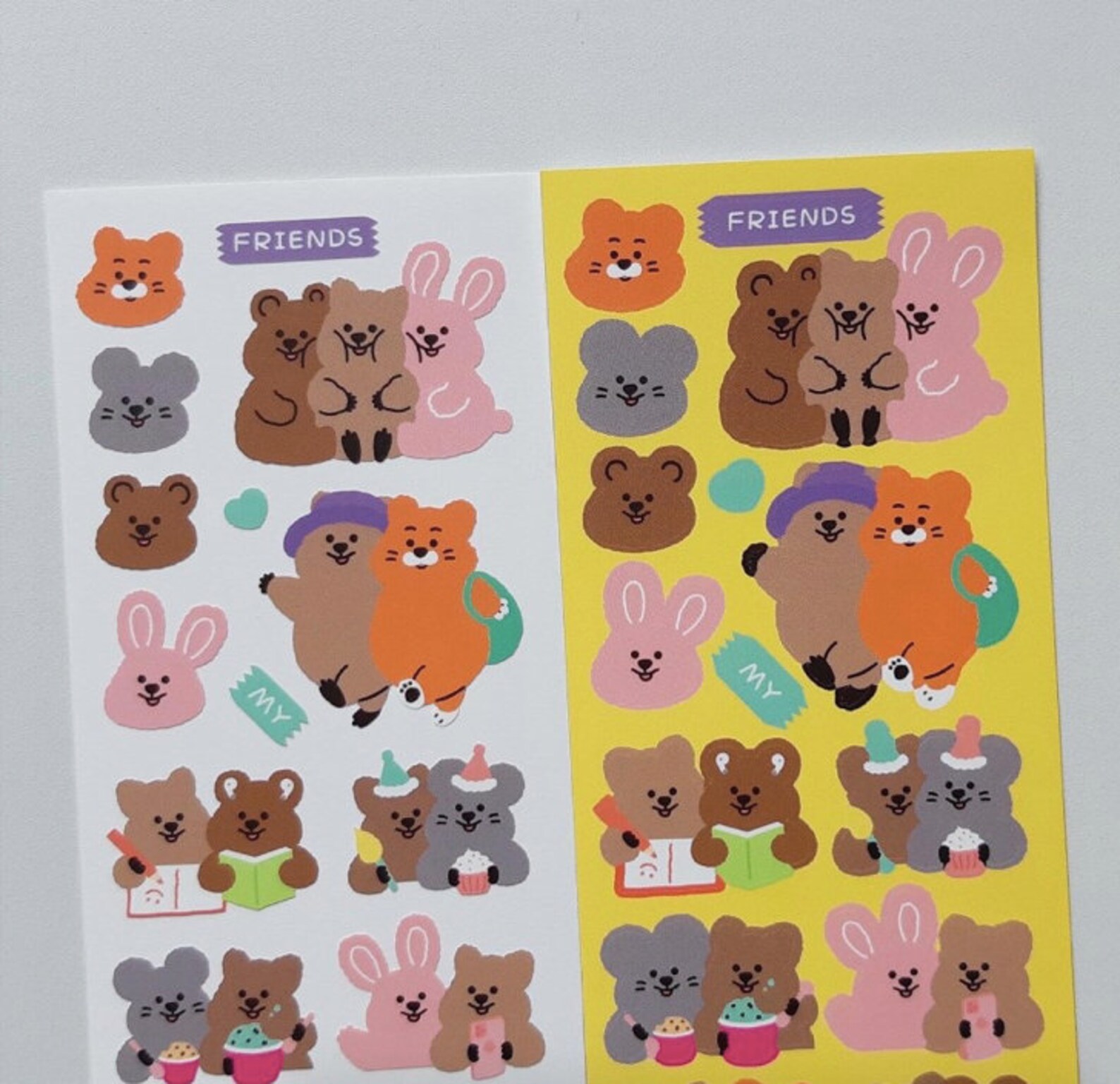 Quokka Planner Stickers friends /seal Stickers Journal - Etsy