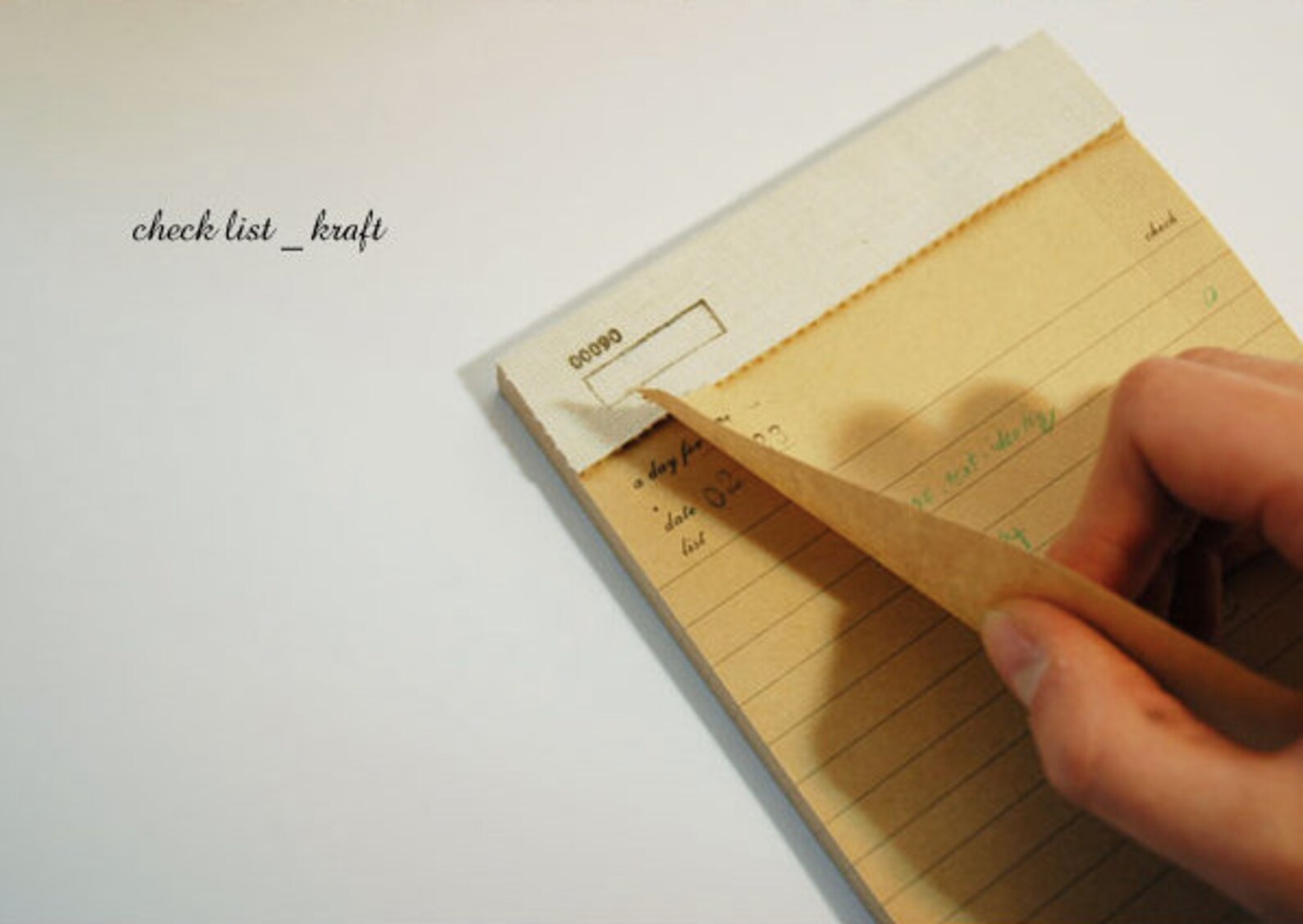 Checklist Notepad ivory/kraft / Things to Do Notepad / Memo - Etsy