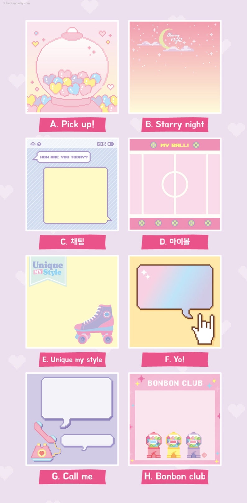 Retro Memo Pad V.4 8types / Colorful Notepad / Writing Paper - Etsy Canada