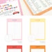 B5 Grid Notepads 8types / Simple Notepad / Big Memo Pad / - Etsy