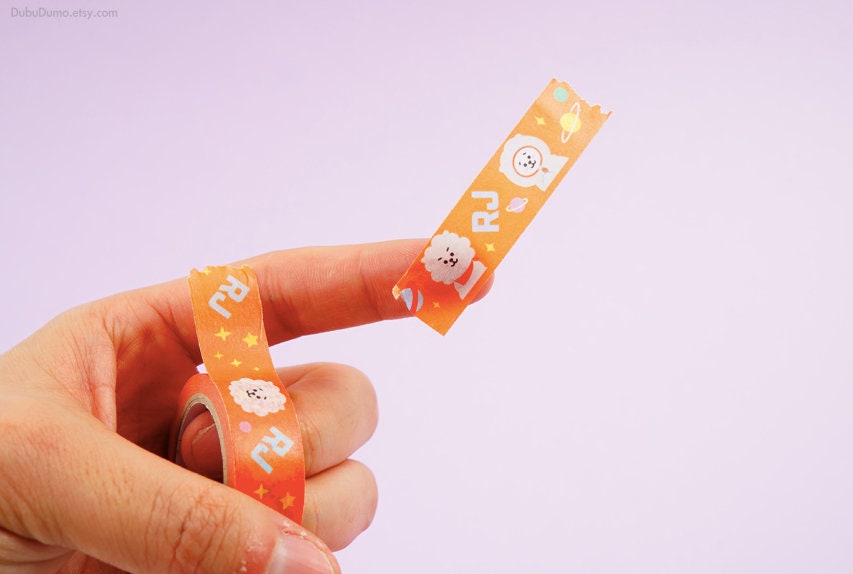 BT21 Washi Tape / BTS Masking Tape / Scrapbooking / Decoration - Etsy