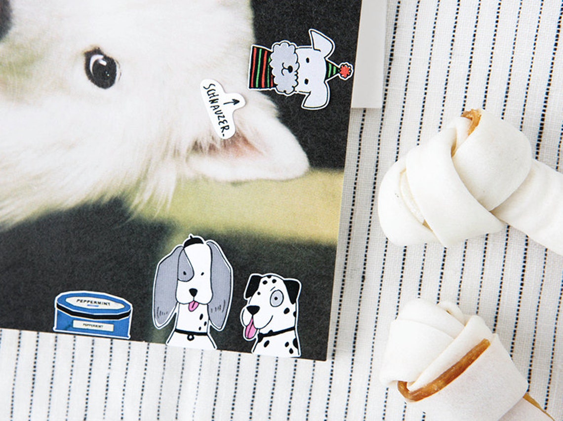 Planner Stickers dog / Puppy Stickers / Stationery / Diary - Etsy