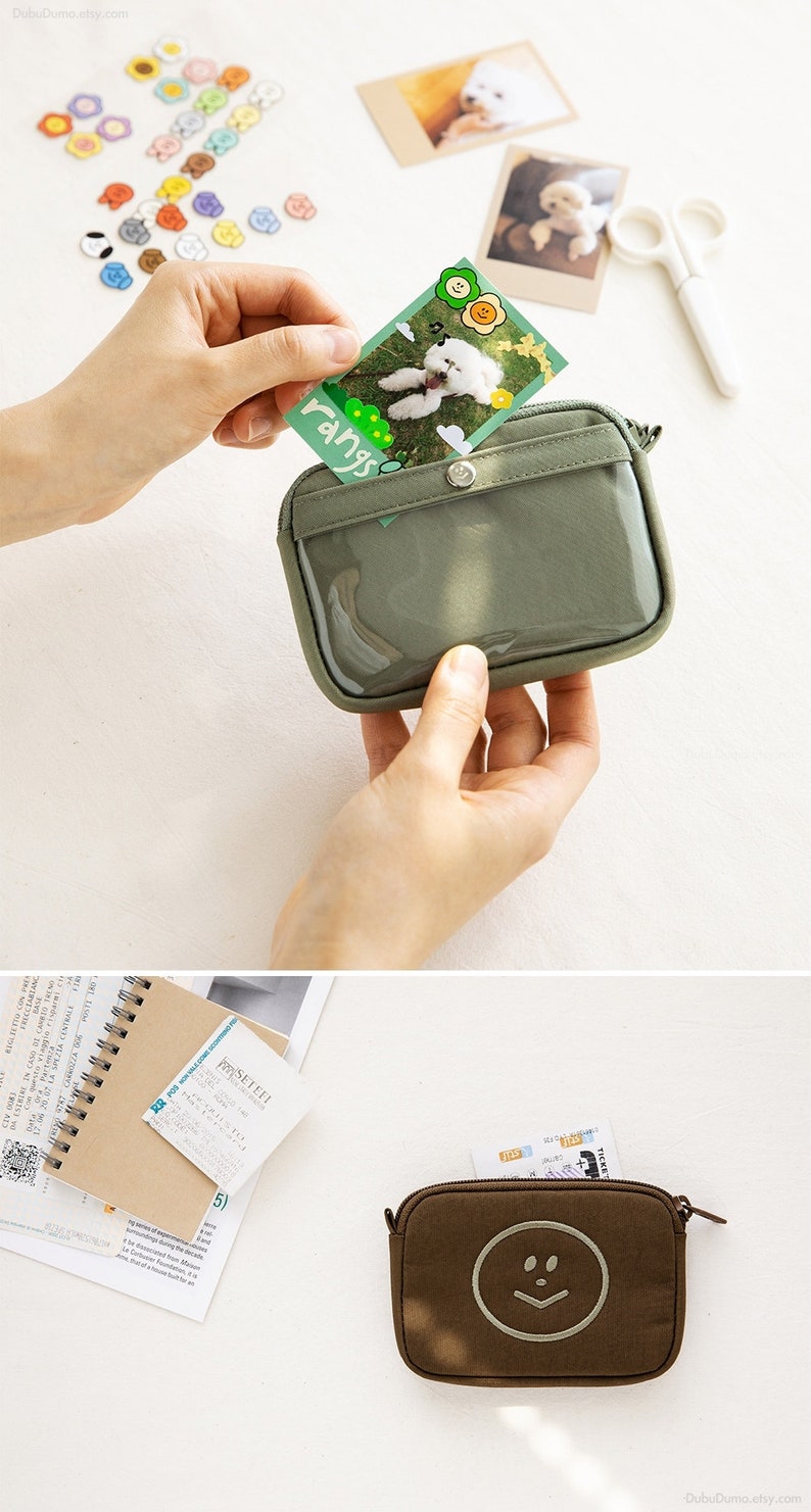 Pocket Card Case / Card Wallet / Coin Purse / Trip Wallet / - Etsy