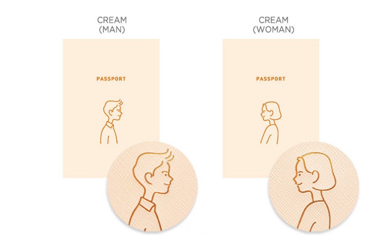 Couple Passport Covers 4types / Simple Couples Passport - Etsy