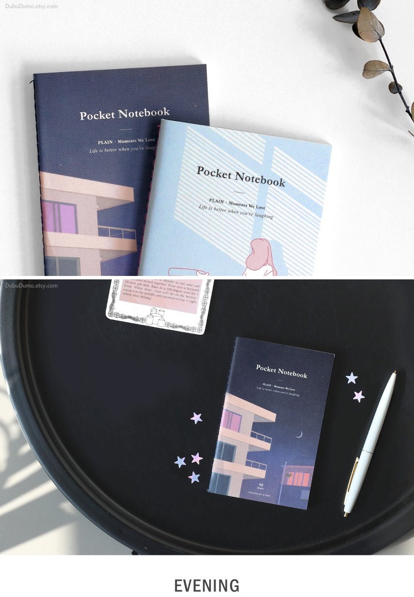 Mini Blank Notebook / Travel Notebook / Journal Notebook / | Etsy
