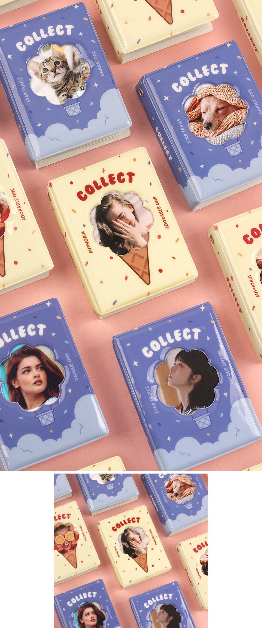 Collect Book 2types / Photo Card Book / Business Card Book Kpop / Photo ...