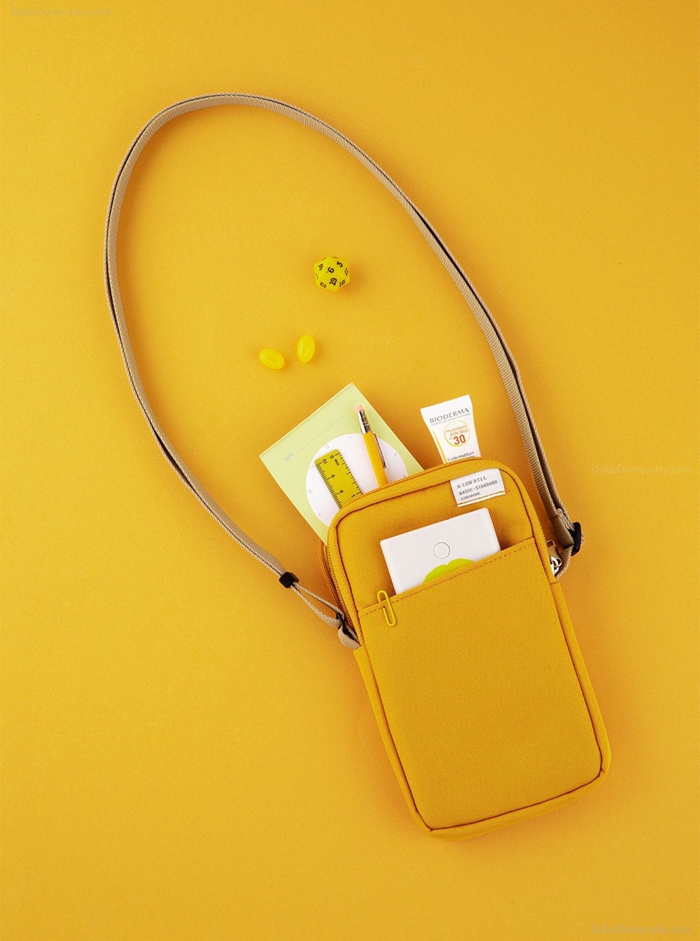 POCKET MOBILE BAG 6colors / Shoulder Bag / Crossbody Bag / | Etsy