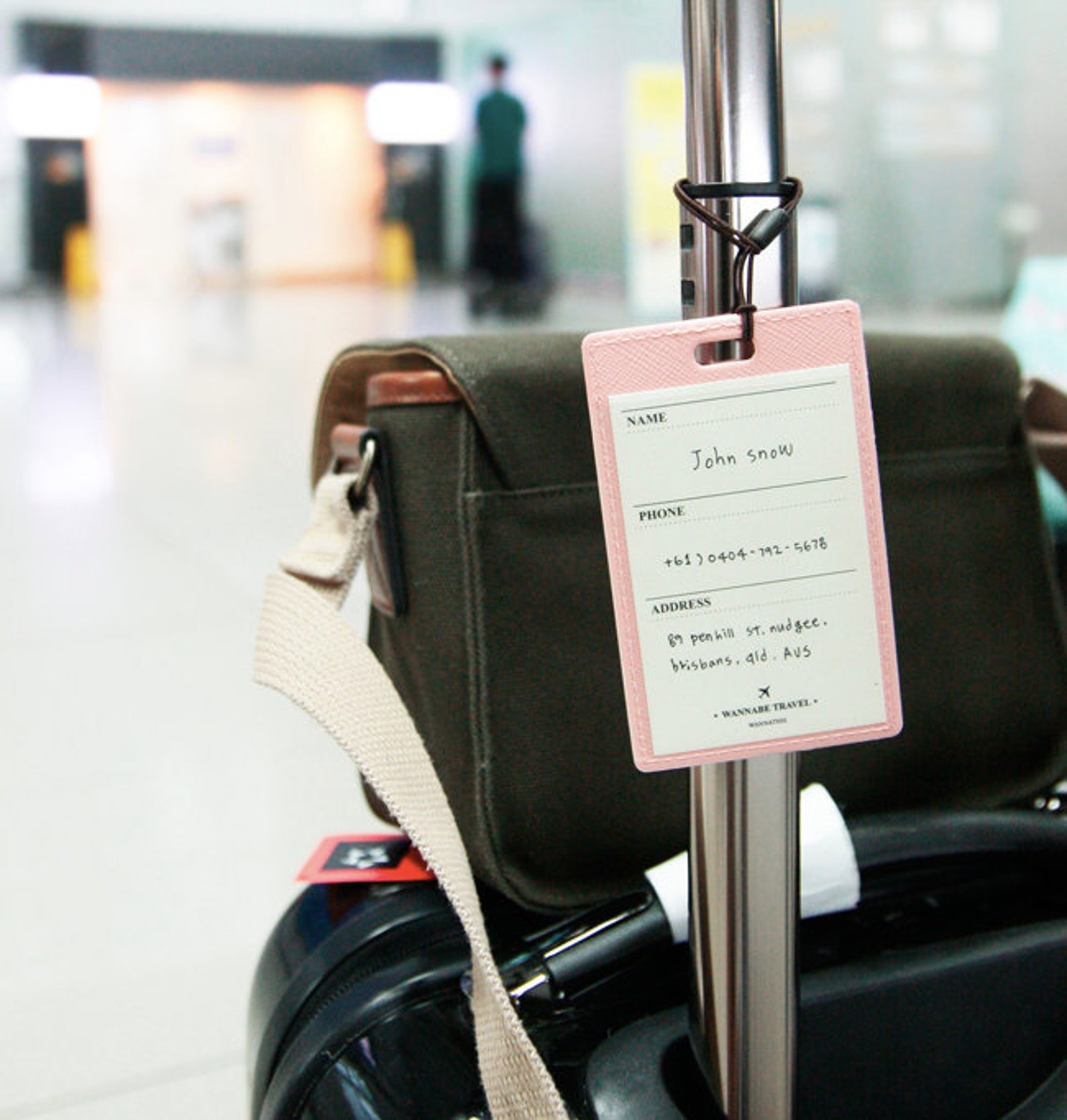 Luggage Tag 12colors / Backpack Tag / Bag Tag / Suitcase Tag - Etsy