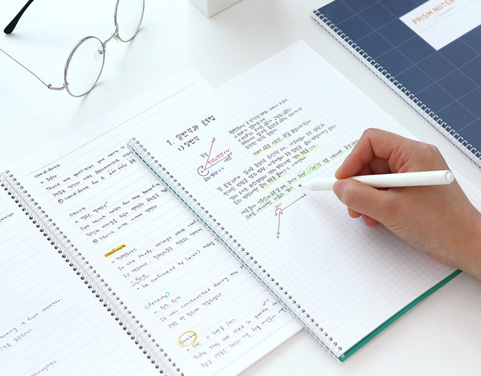 B5 Notebook 8types / Lined Notebook Grid Notebook Cornell - Etsy