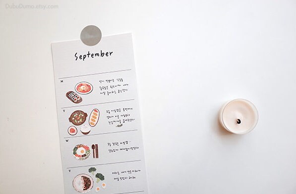 Planner Stickers food Trip 2 / Table Wear / Stationery / | Etsy