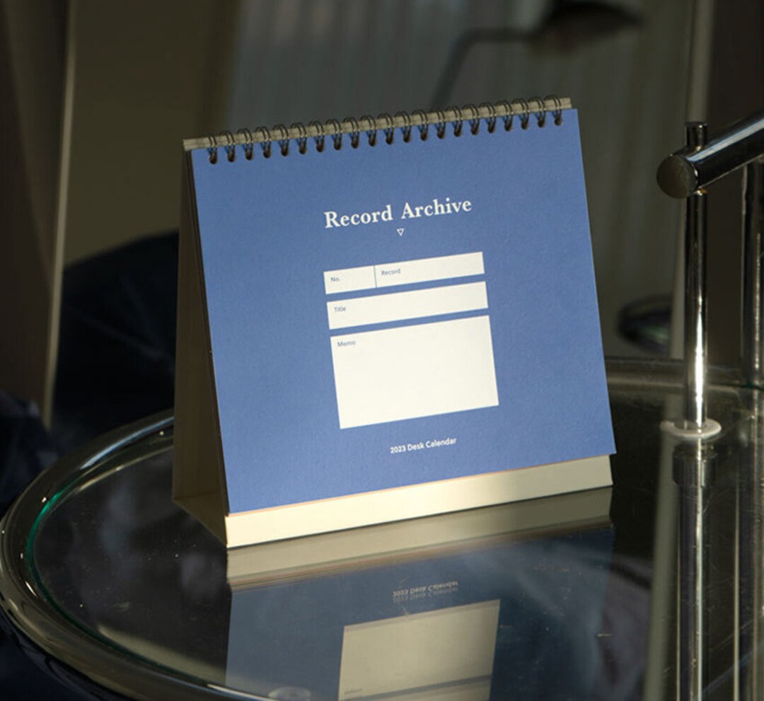 2023 Calendar Sticker 1 Sheet / Desk Calendar / Simple - Etsy UK