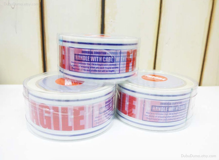 FRAGILE BOX TAPE / Wrapping Packing Tape / Box Tape / Deco | Etsy