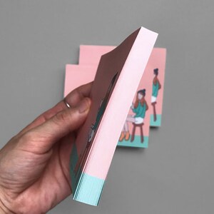 Colorful Notepad / Girls Notepads / Finger Heart / Memo Pad ...