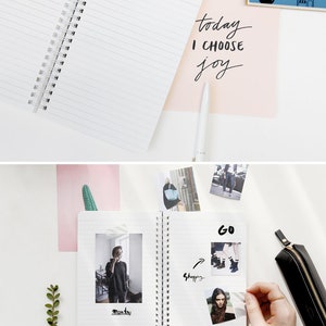 Ring Binder Lined Notebook M /spiral Notebook/lined - Etsy