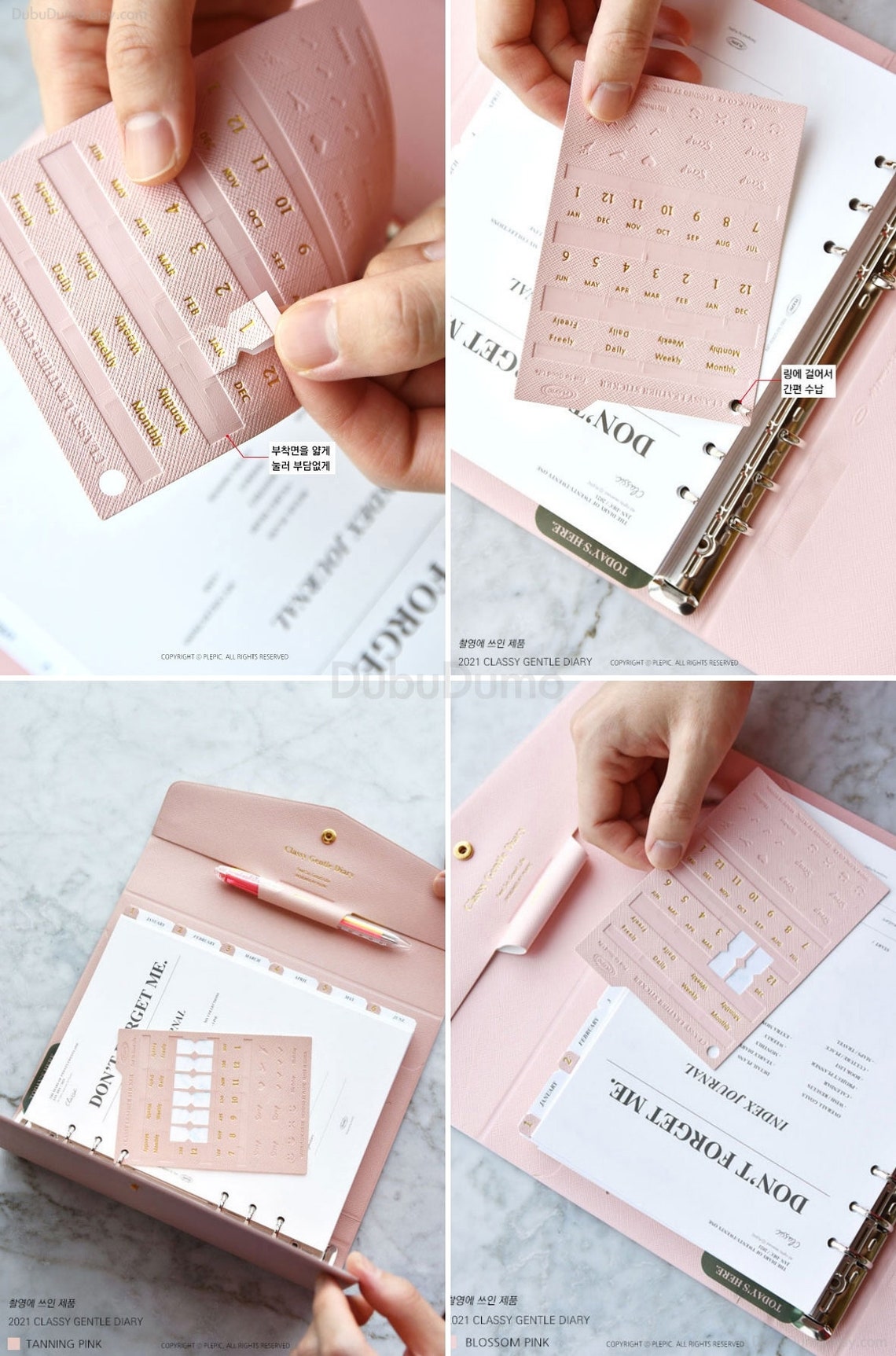 Leather Index Stickers 10colors / Tabs Stickers / Planner - Etsy