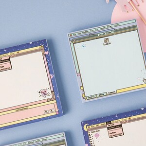 Starry Night Notepad / Blue Notepads / Memo Pad / Stationery / - Etsy UK