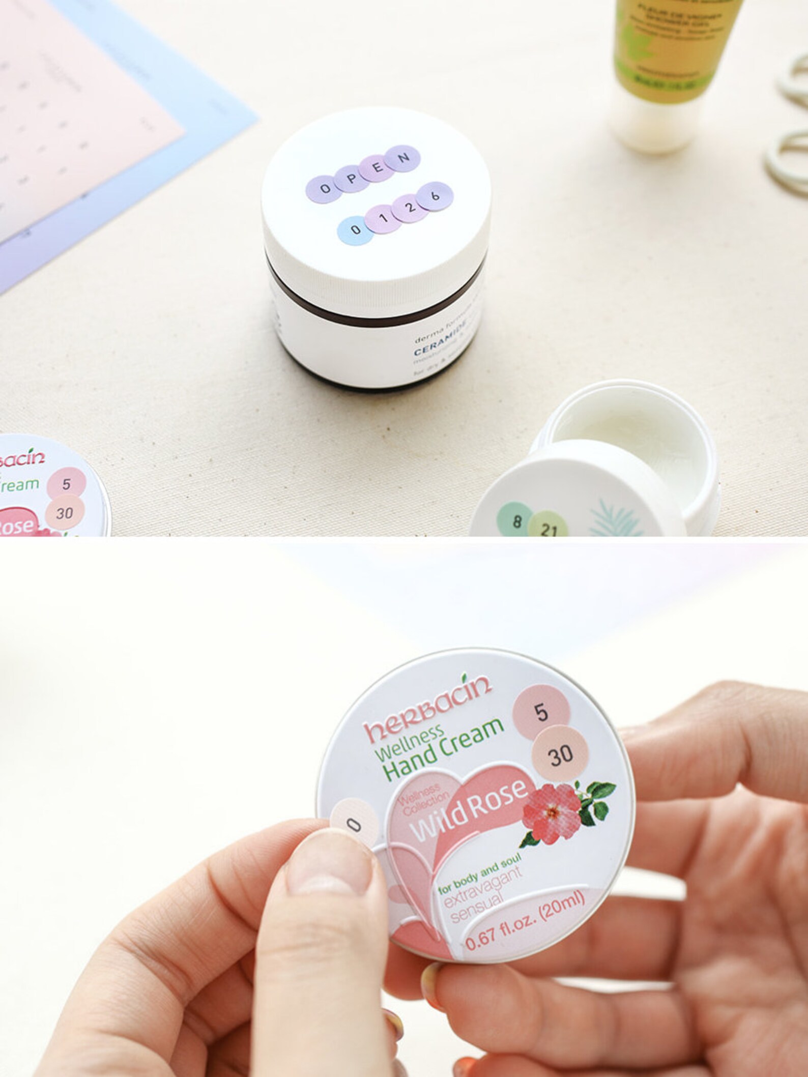 Pastel Number Stickers / Number Sticker / Letters Stickers / | Etsy