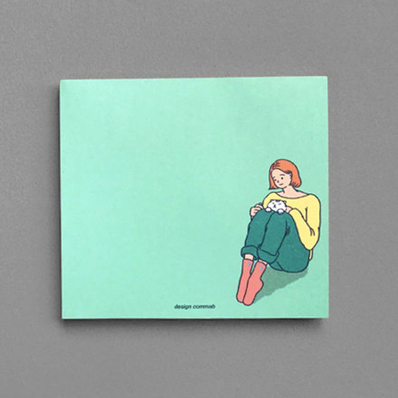 Colorful Notepad / Girls Notepads / Finger Heart / Memo Pad / - Etsy