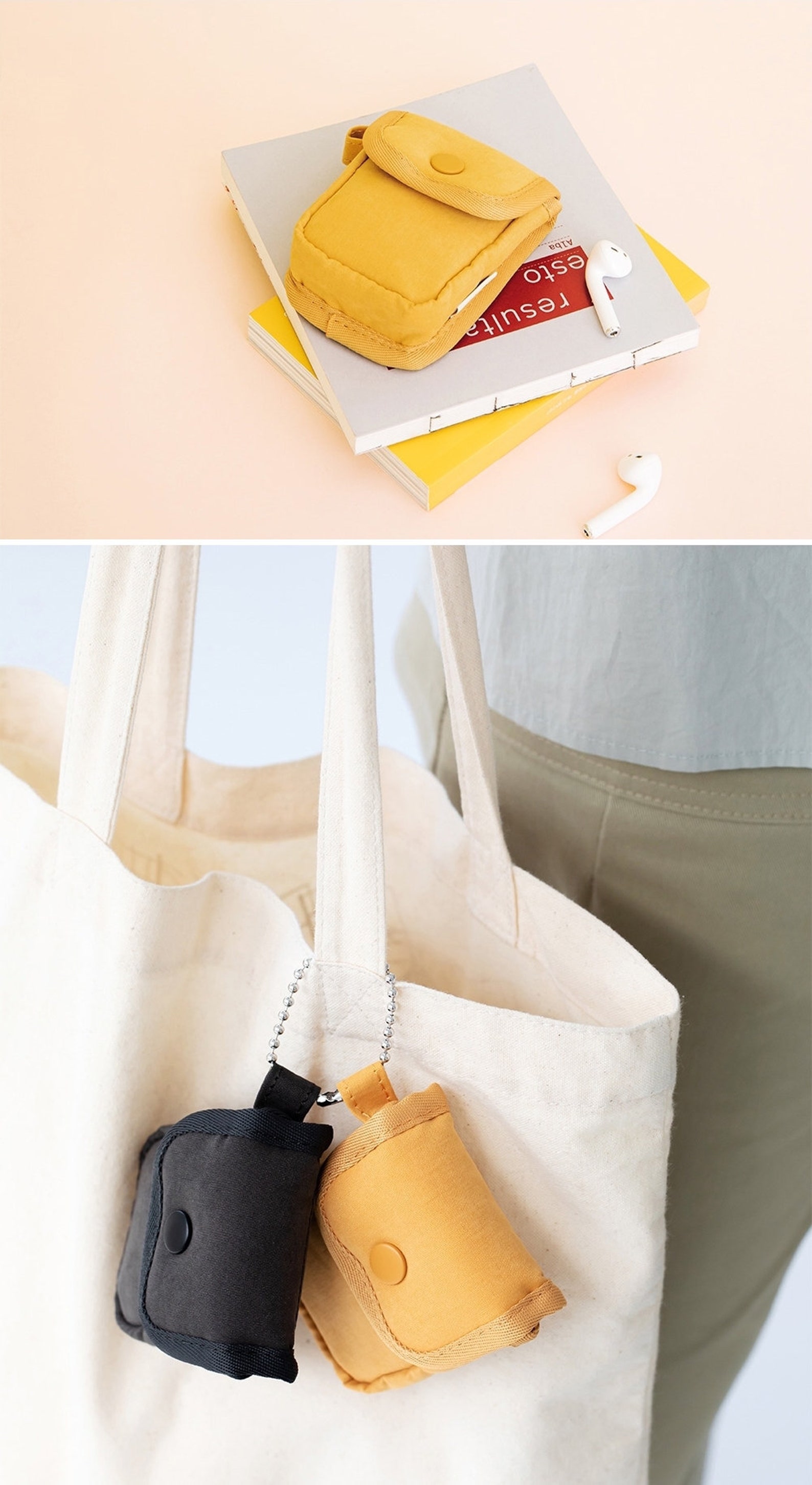 Daily Mini Pouch 5colors / Airpods Case Airpods Pro Case | Etsy