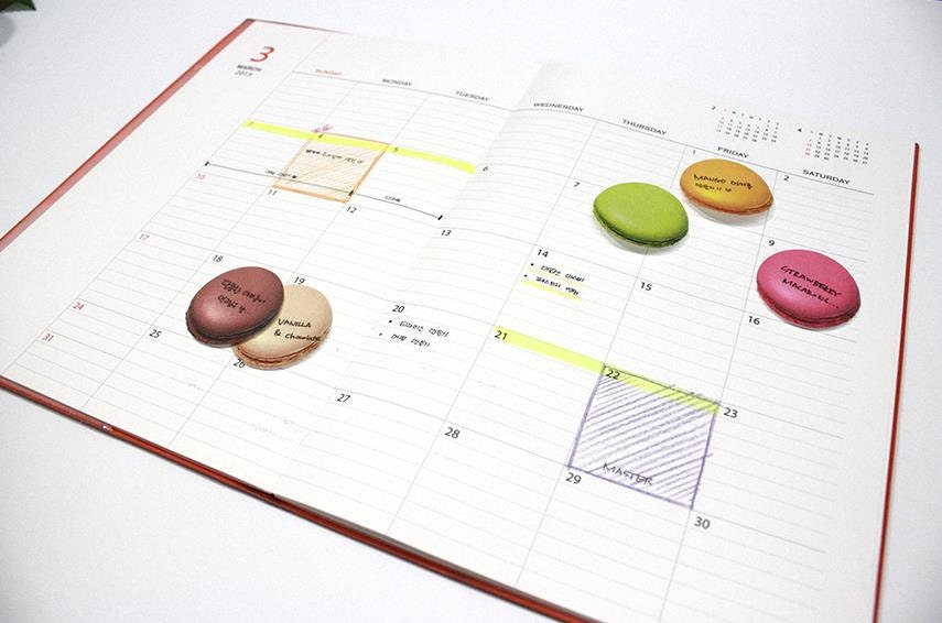 Sticky Notes macarons / Personalized Notepad / Cute Notepads | Etsy