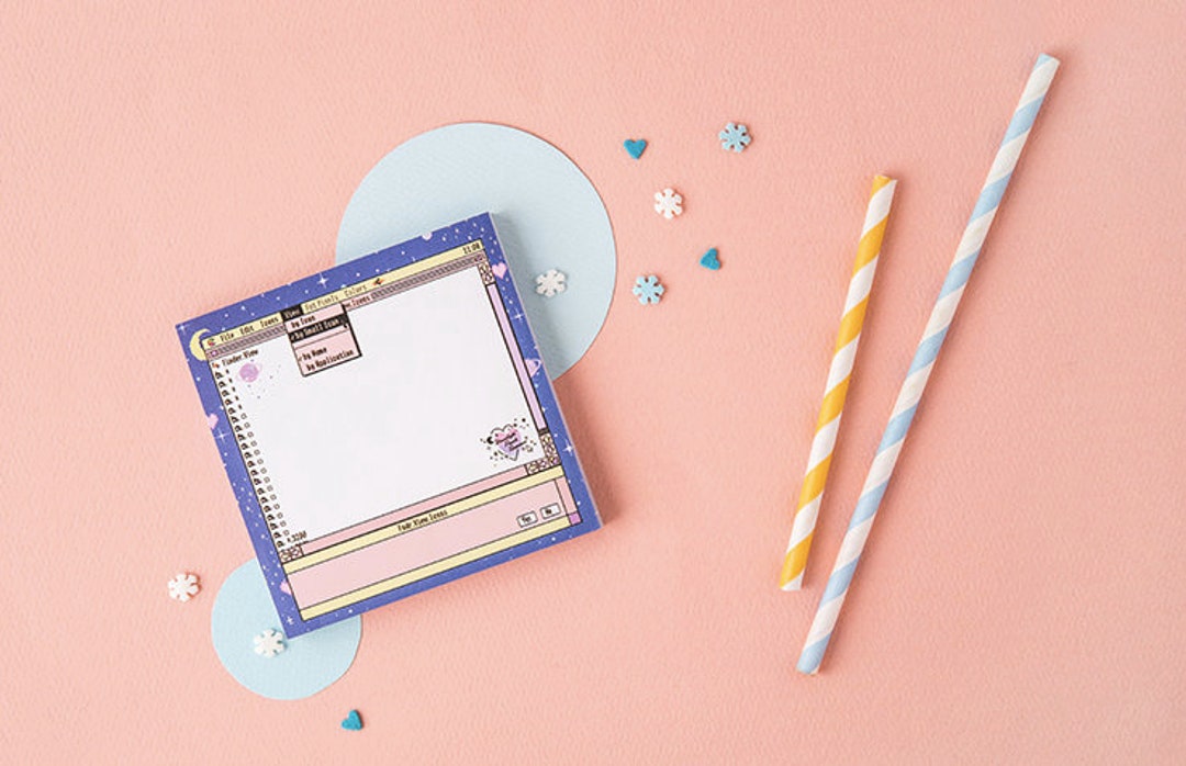 Starry Night Notepad / Blue Notepads / Memo Pad / Stationery / - Etsy UK