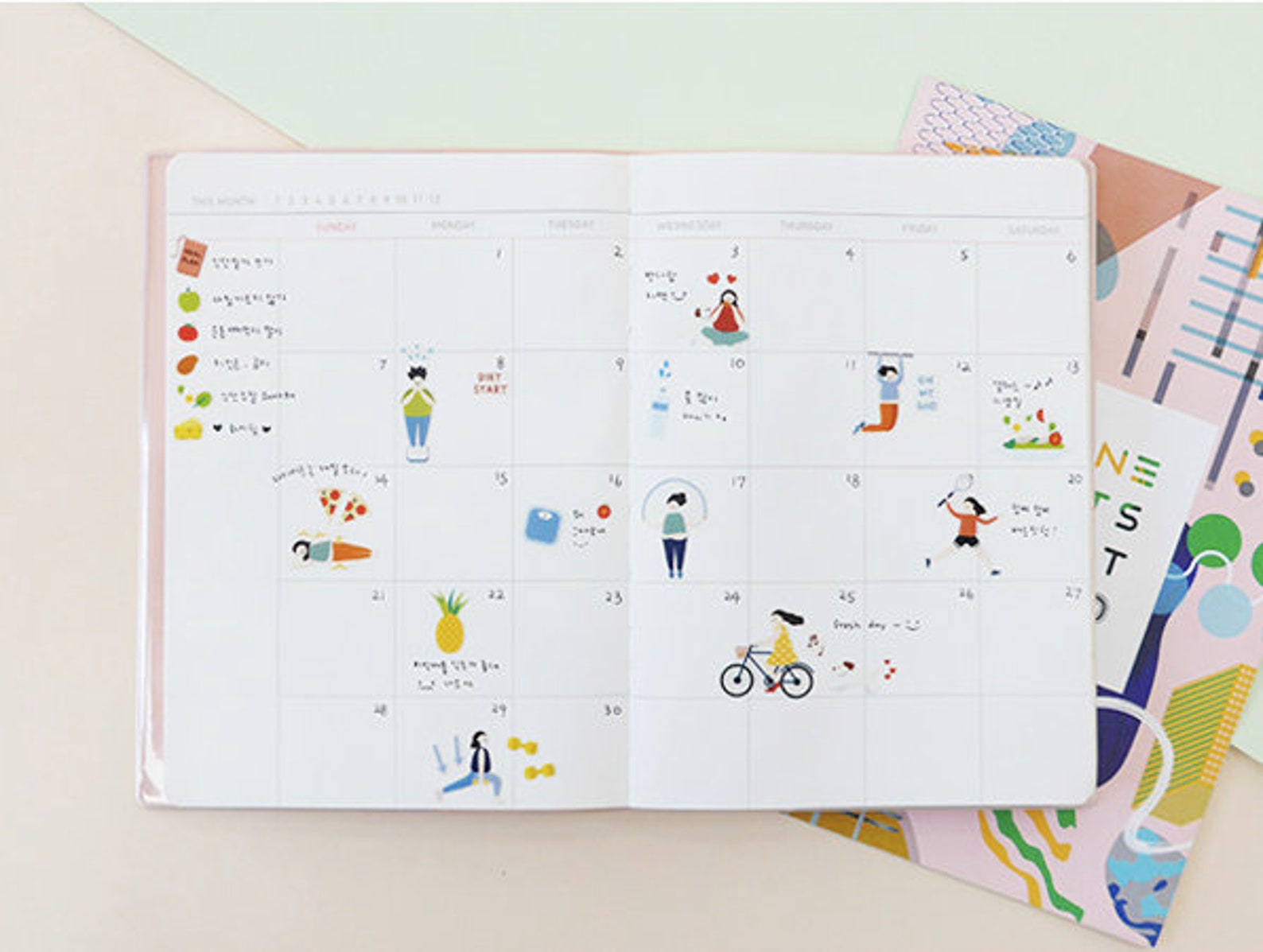 Planner Stickers diet / Diary Stickers / Journal Stickers / - Etsy