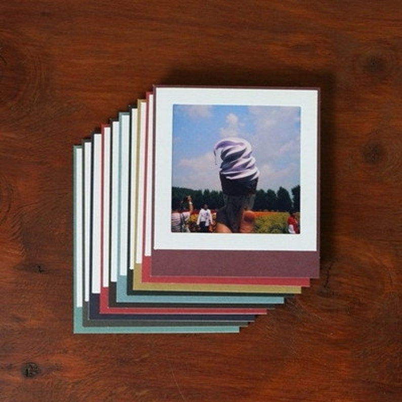10pcs INSTAFRAME color / 4x4 Standing Photo Frames / Instax | Etsy