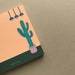 Cactus Notepad / Notepads / Memo Pad / Stationery / - Etsy
