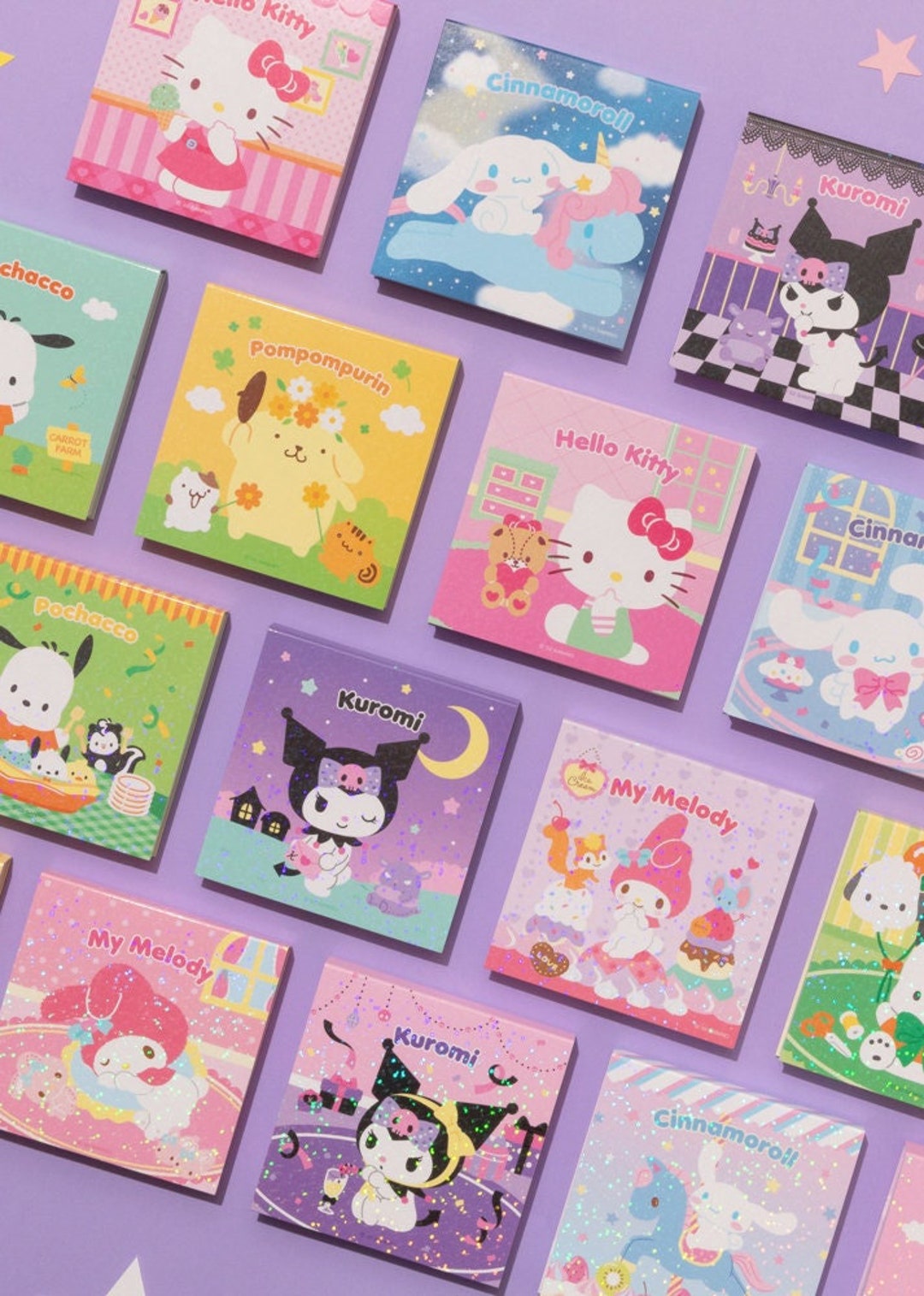 Sanrio Memo Pad 18types / Notepad / Squared Memo Pad / Stationery ...