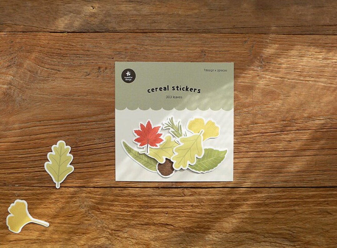 Planner Stickers leaves / Journal Stickers / Scrapbooking Stickers ...