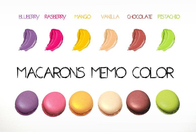 Sticky Notes macarons / Personalized Notepad / Cute Notepads | Etsy