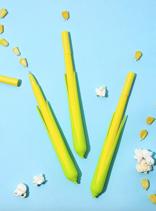 0.5mm Corn Black ink Pen / Planner Pen / Funny Pens / | Etsy