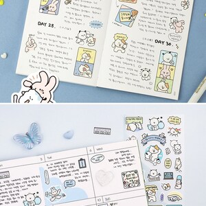 Planner Sticker Pack emotion Variety / Removable Journal Stickers ...